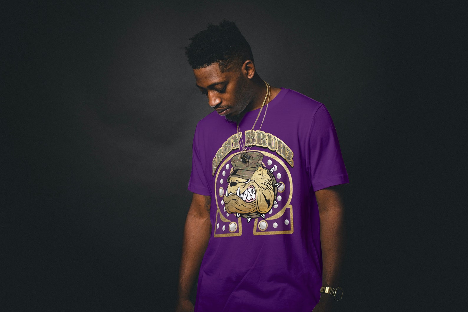 Omega Psi Phi U S Army Bruhz Royal Purple And Old Gold Design By