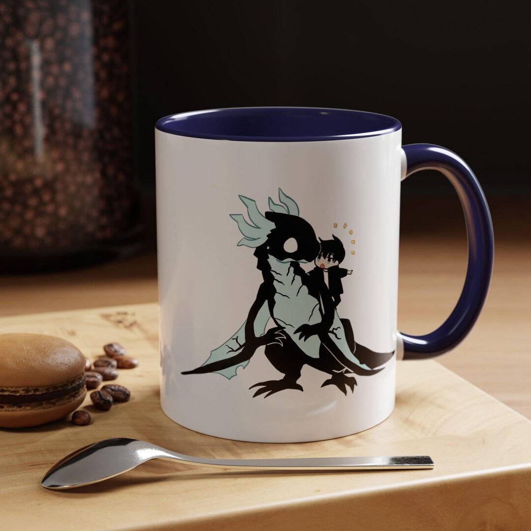 Dragon Shadow Kaisel Solo Leveling Mug - Wyvern of the Shadow Army - Etsy