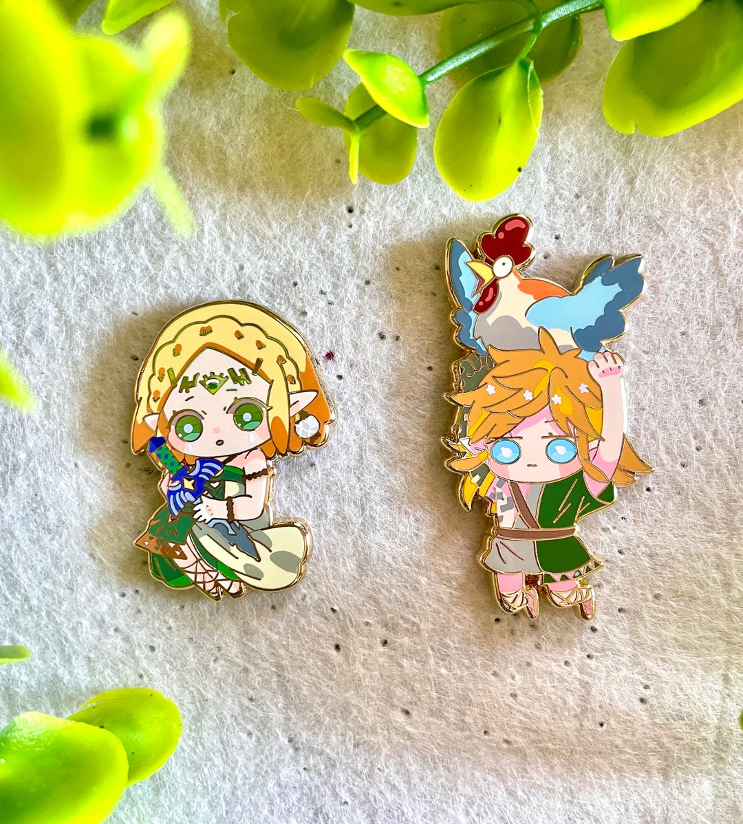 LOZ Chibi Hard Enamel Pin Collection - Etsy