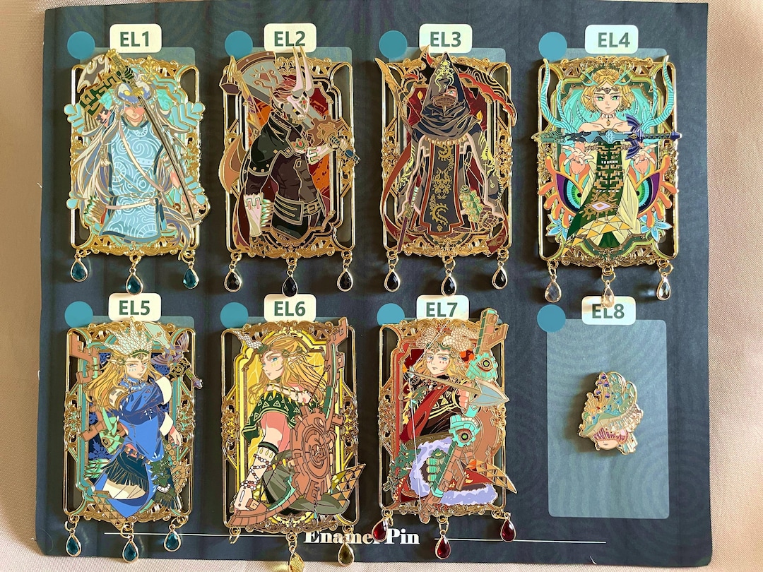 LOZ| Link Armor Set Enamel Pin Collection - Etsy