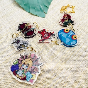 LOZ Legend of Zelda "link Up& Link Down"charm Chain - Etsy