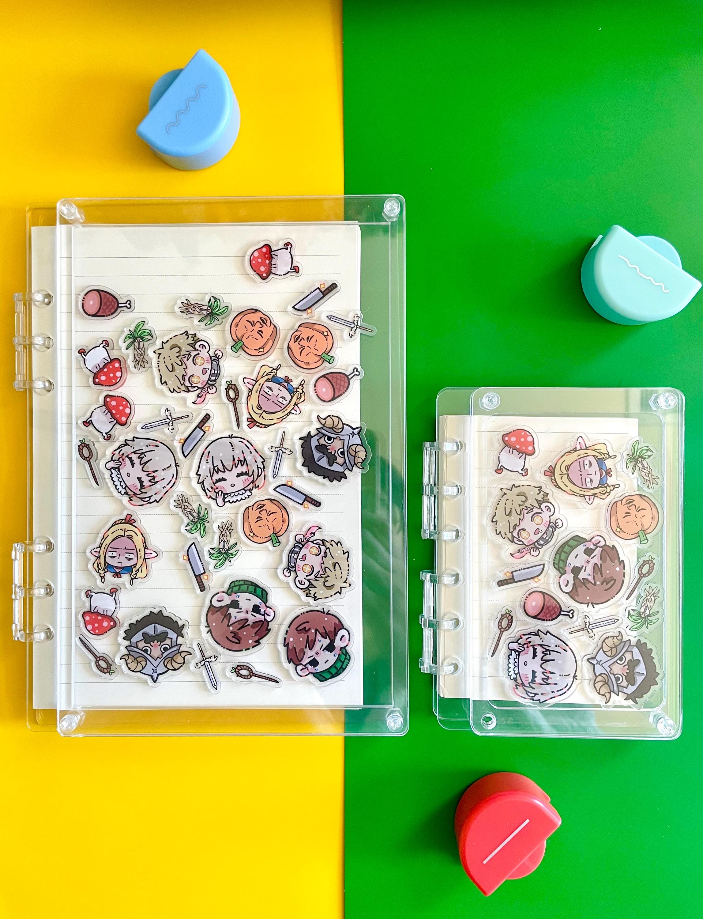 Dungeon Meshi Shaker Notebook - A7/A5 Mini Notepad - Etsy