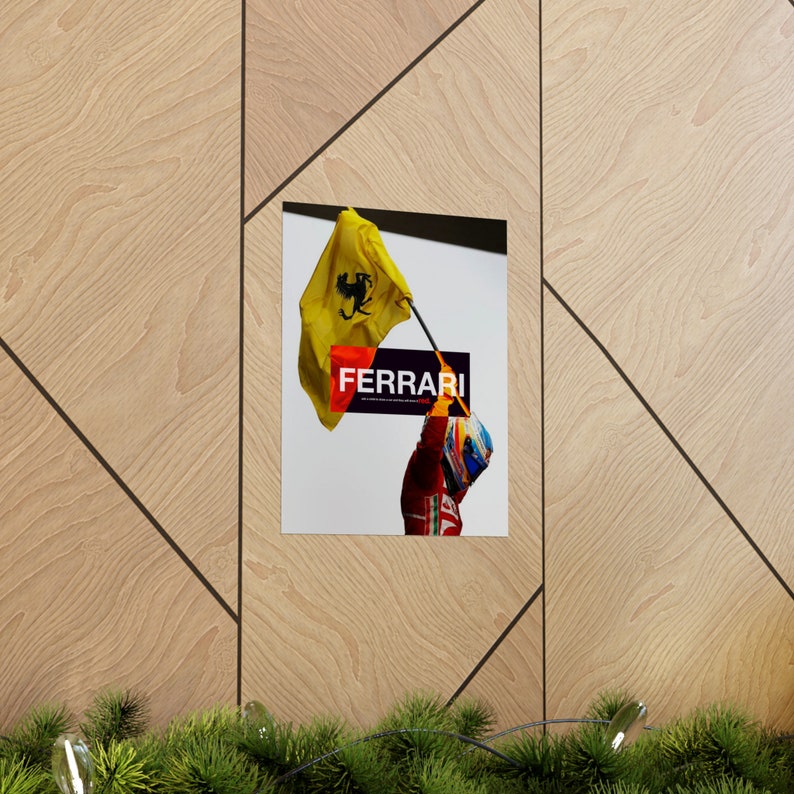 Ferrari Poster | 'ask a Child to Draw a Car and They Will Draw It Red ...