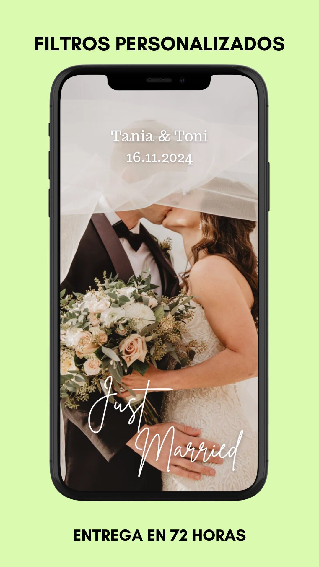 Wedding Instagram Filter, Wedding Instagram Effect, Custom Filter for ...