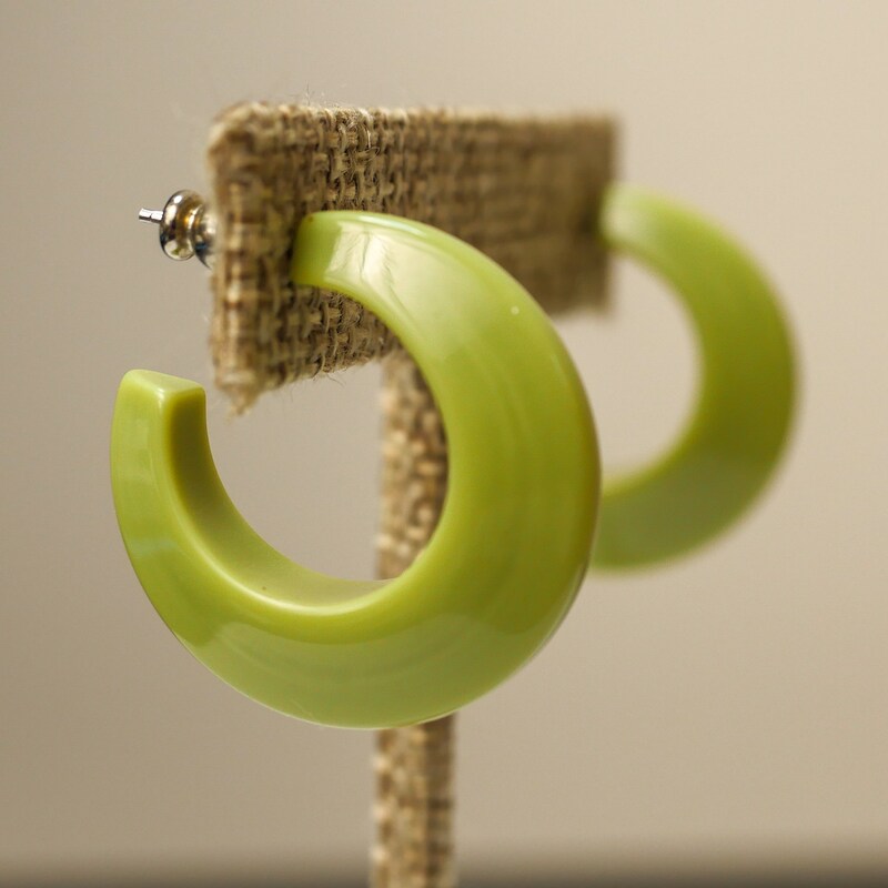 Plastic Earring - Etsy
