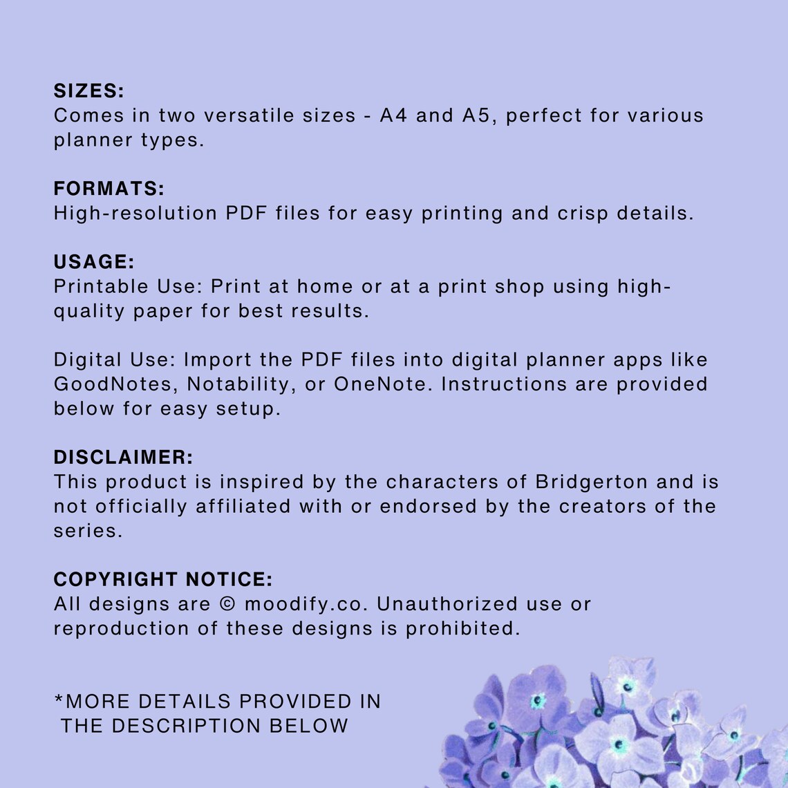 Bridgerton Inspired Planner/journal Inserts Exclusive Design Instant ...