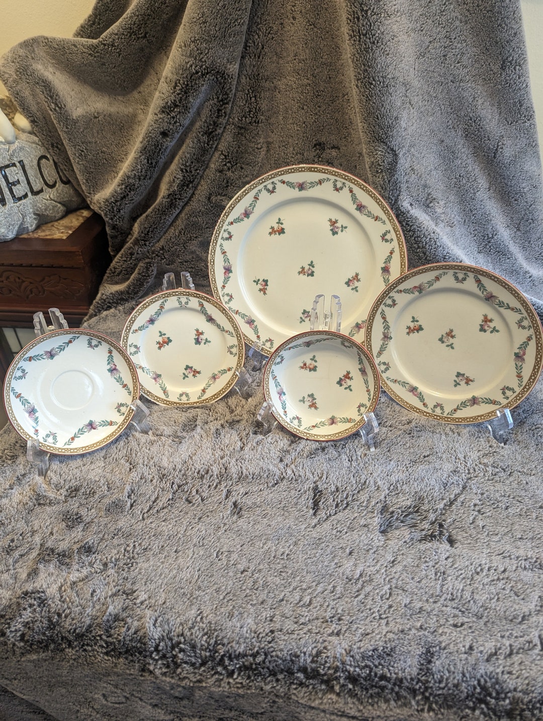 Vintage N&co Nagoya Shokai Nippon Porcelain Dishes NAG64 From Early ...