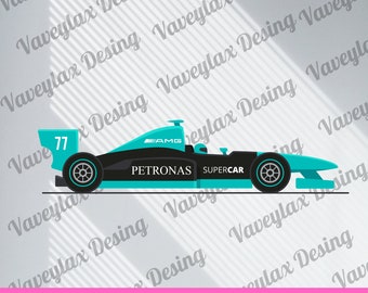 Formula 1 SVG Digital Download Racing Car Design Formual1 Sticker ...