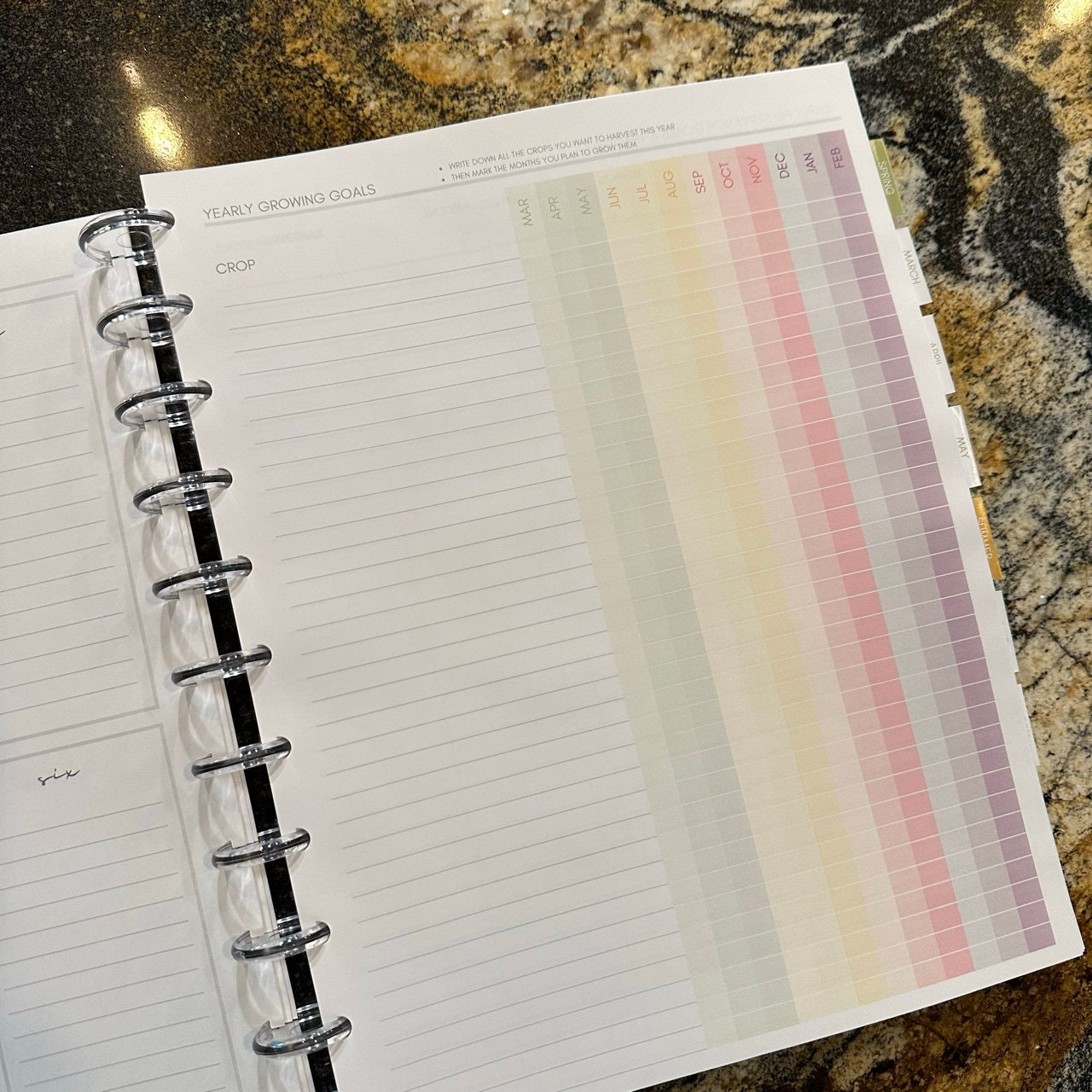 Homestead Planner Garden Planner, Discbound Garden Planner, Garden ...