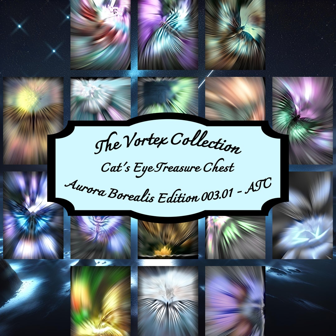 The Vortex Collection - Aurora Borealis Edition 003.01 - Artist Trading ...