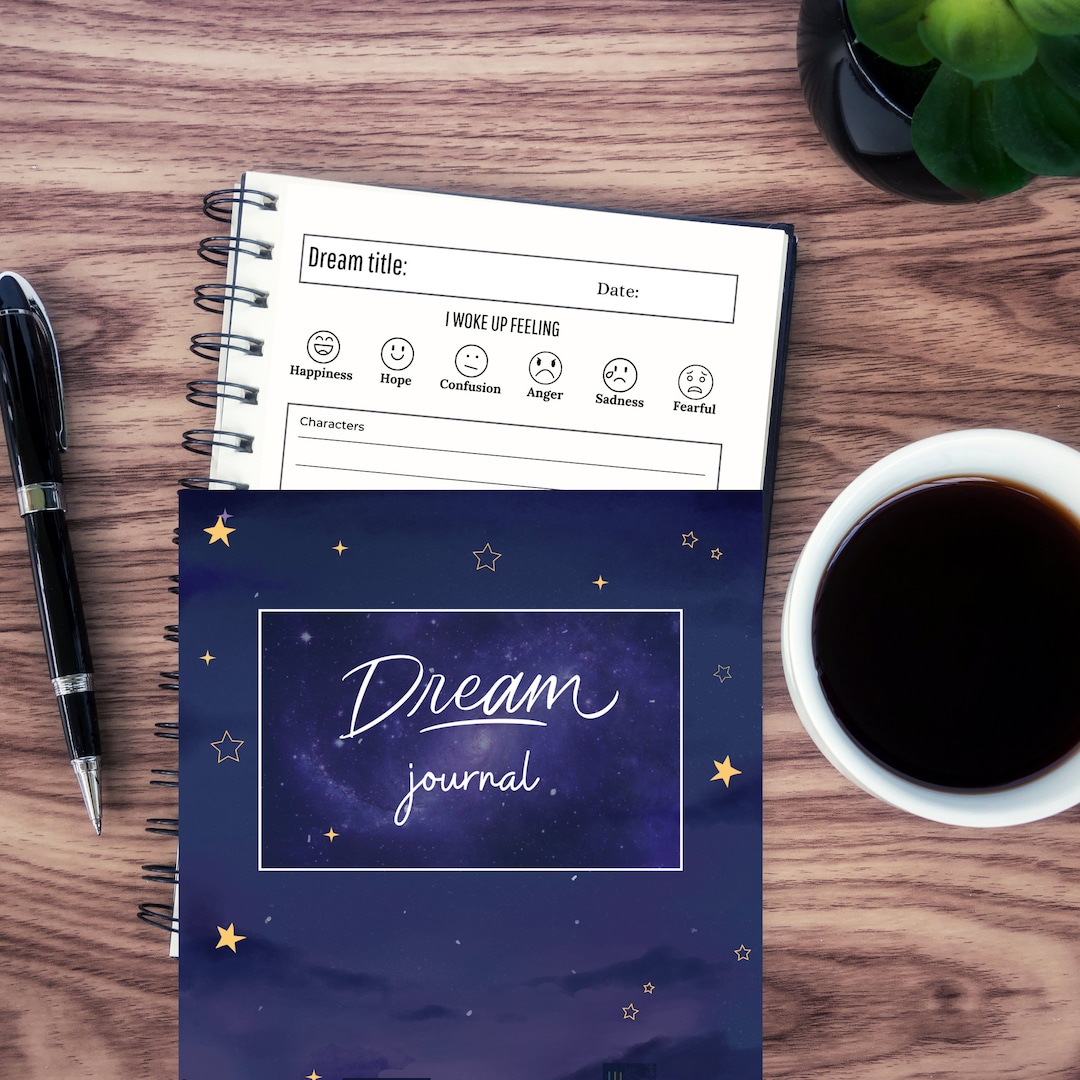 Dream Journal Printable, Dream Journal PDF, Dream Tracker, Capture ...