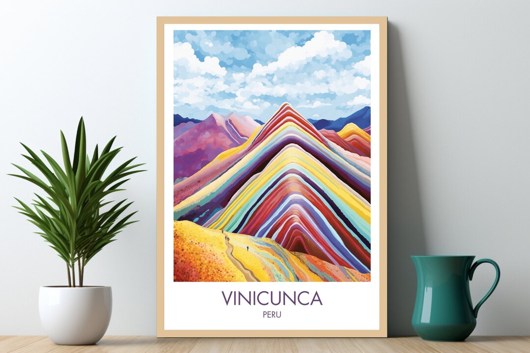 Vinicunca Travel Print | Vinicunca Travel Poster | Vinicunca Peru ...
