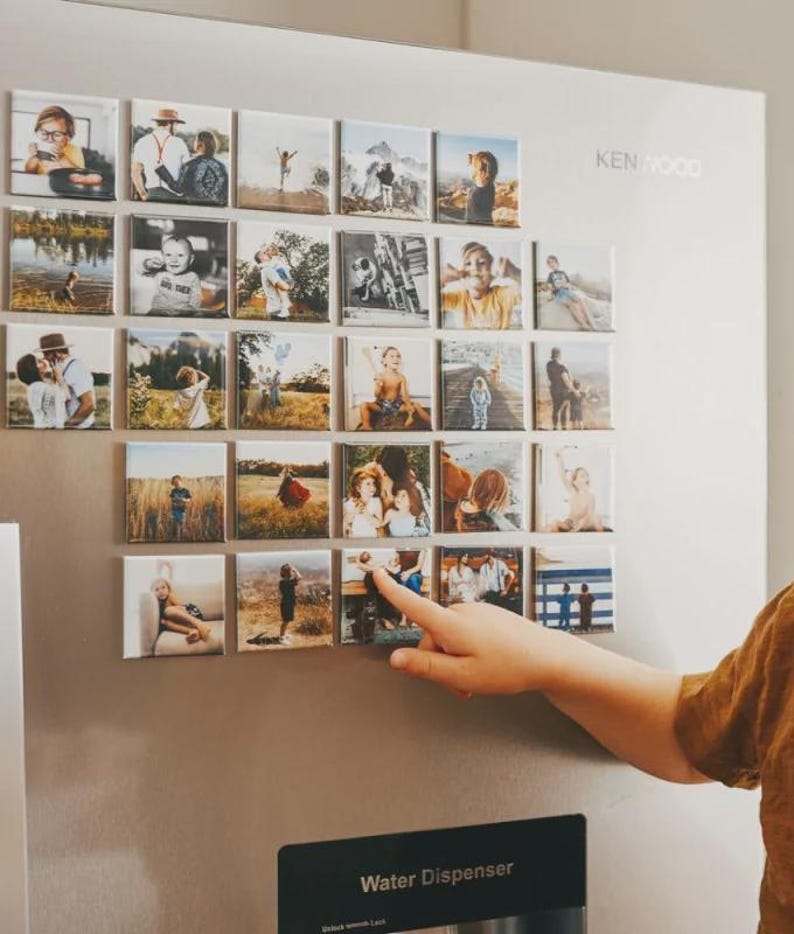 Custom Square Fridge Magnets | 2.5 X 2.5 - Etsy