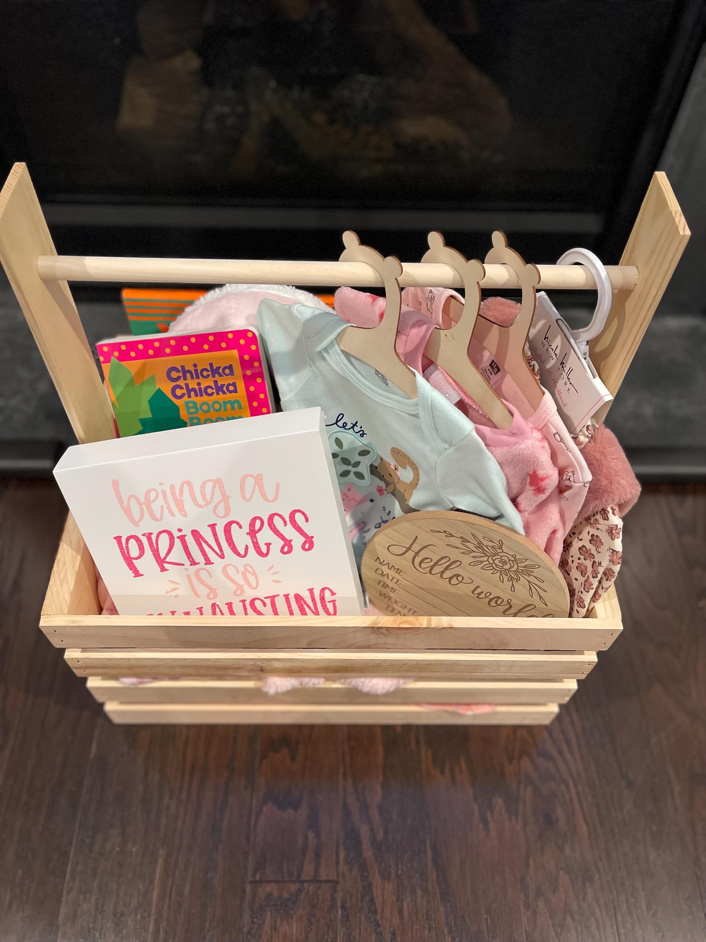 Wooden Baby Shower Closet Gift - Etsy