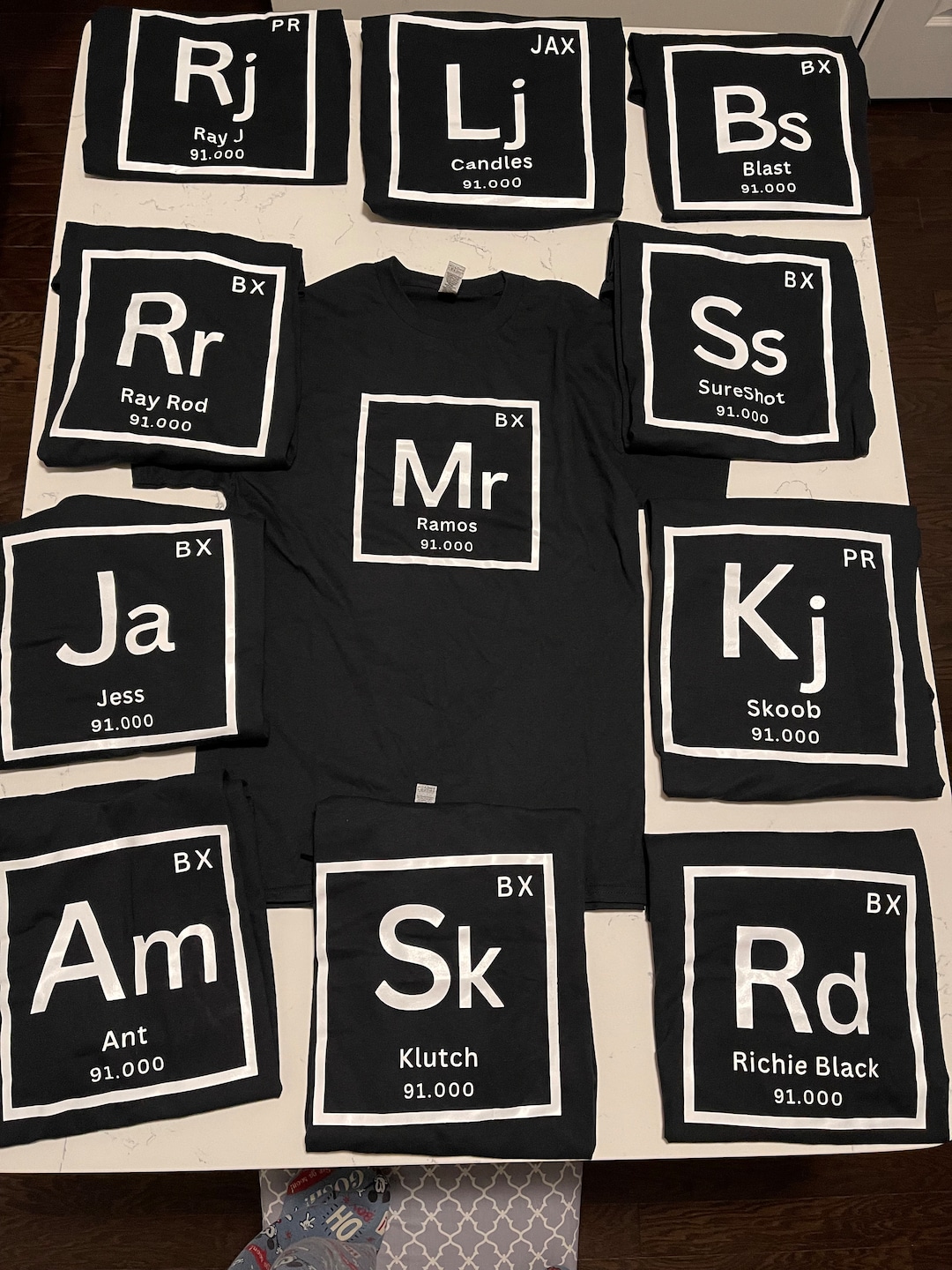 Periodic Table Custom Shirts - Etsy