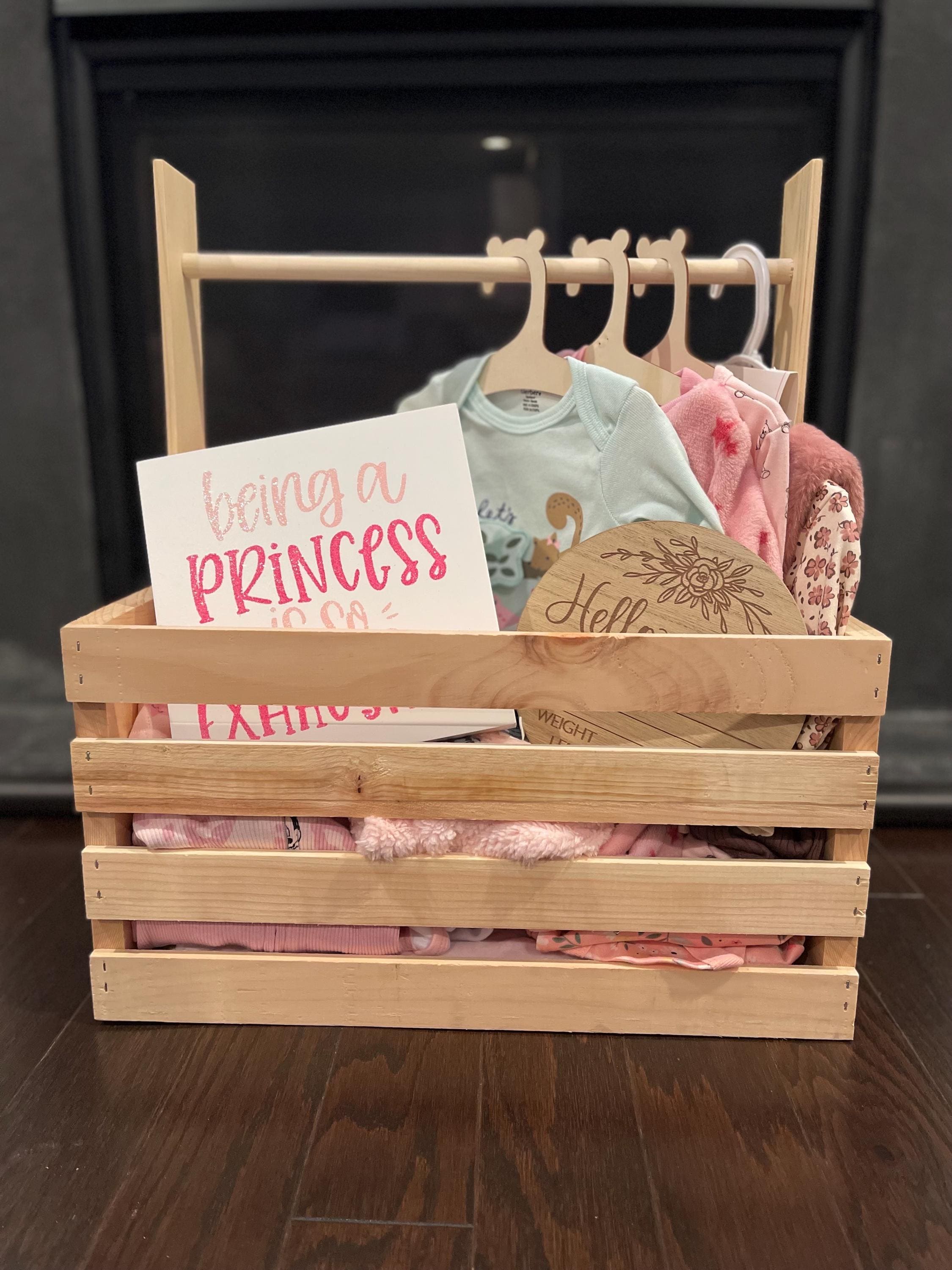 Wooden Baby Shower Closet Gift - Etsy