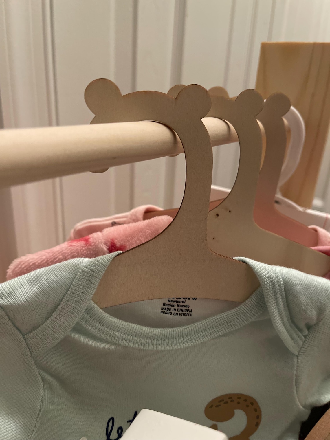 Wooden Baby Shower Closet Gift - Etsy
