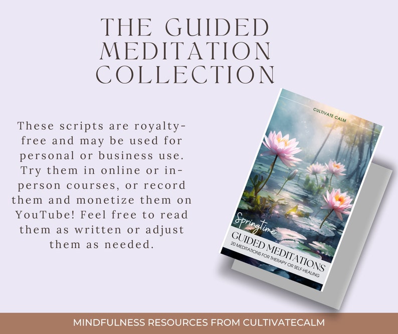 20 Spring-themed Guided Meditation Scripts for Business or Personal Use ...