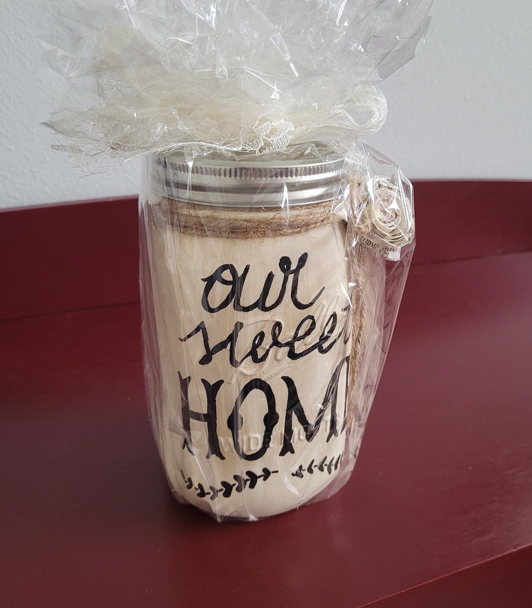 Decorative "our Sweet Home" Jar - Etsy