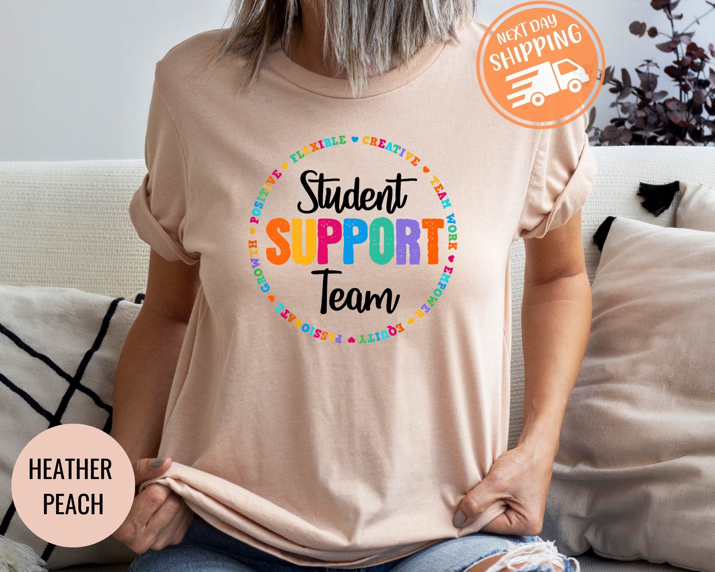 Student Support Team Shirt, School Staff Tee, Office Squad Top - Etsy