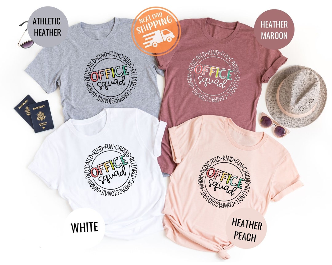 Office Staff Shirts, Coworker Gift, Office Squad Shirt, Administrative ...