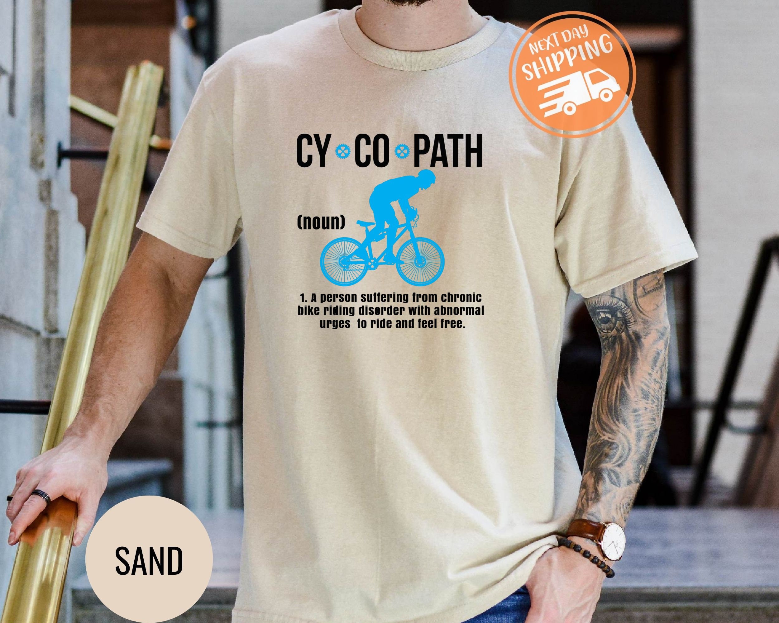 Cycopath Shirt, Cycopath Definition T-shirt, Bicycle T-shirt, Cycopath ...