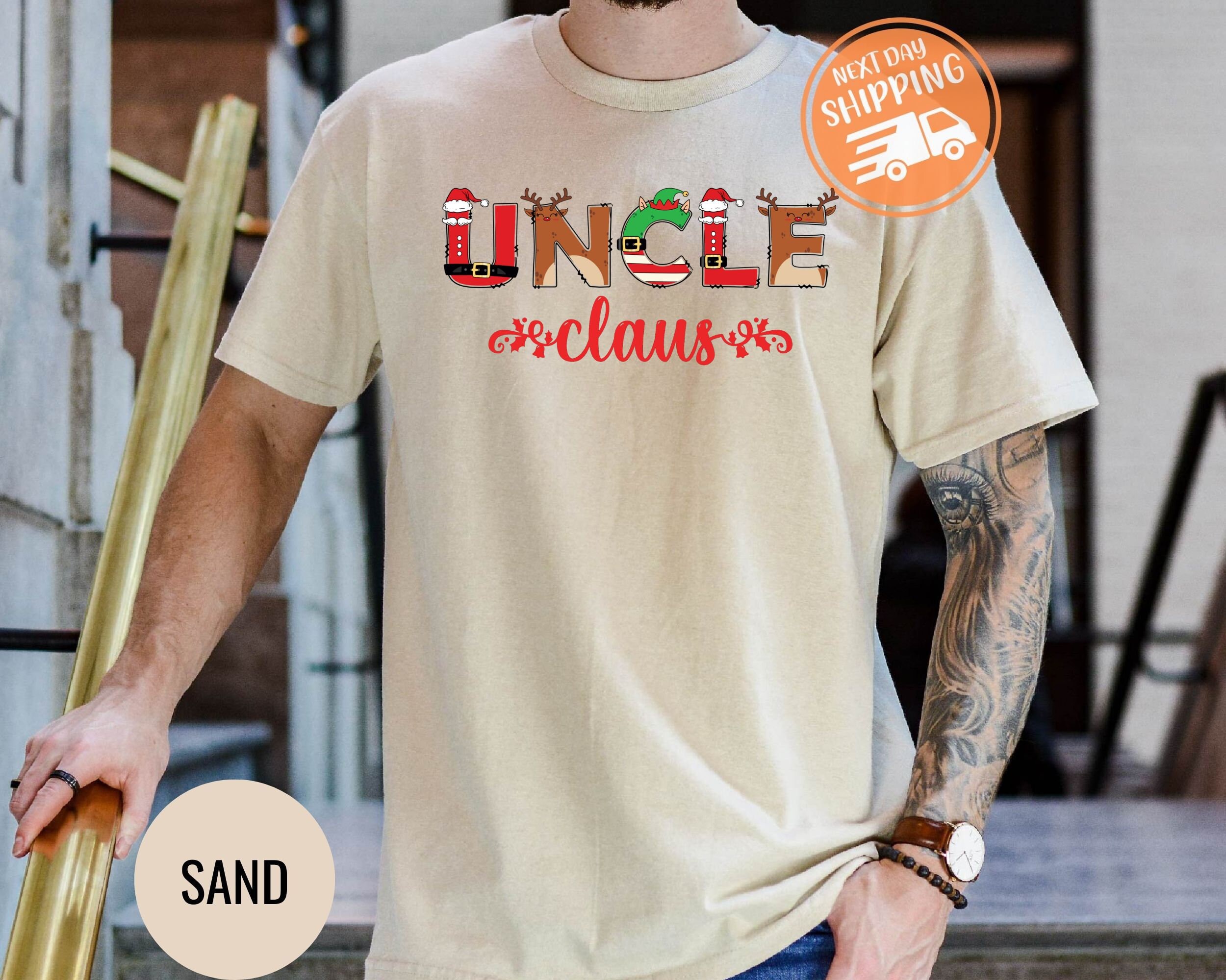 Uncle Claus Gift Shirt Christmas Uncle Shirt Uncle Claus - Etsy