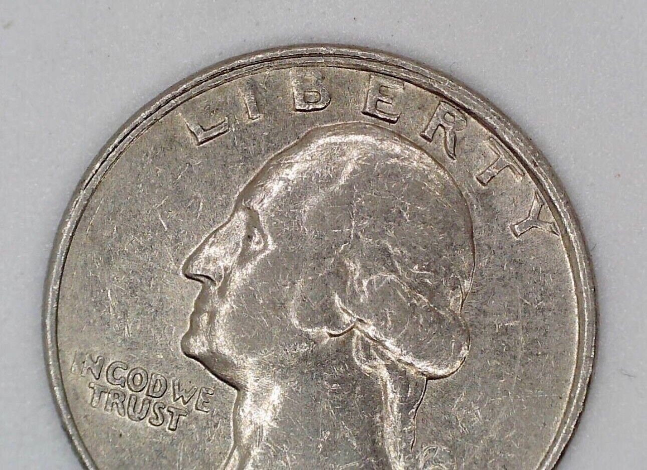1979-P Washington Quarter 25C Huge Misaligned Die / Collar Clash Error ...