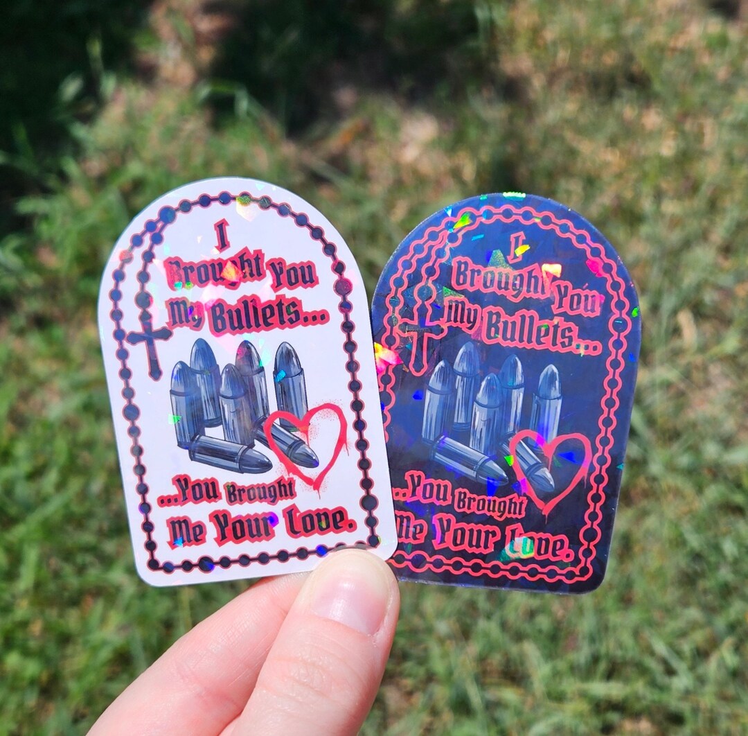 My Chemical Romance Holographic Vinyl Water Resistant Decal Sticker ...