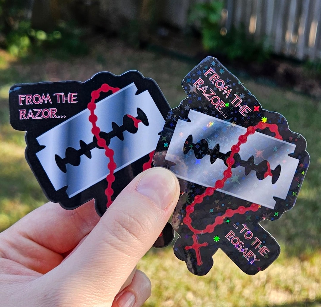 My Chemical Romance Holographic Vinyl Water Resistant Decal Sticker ...