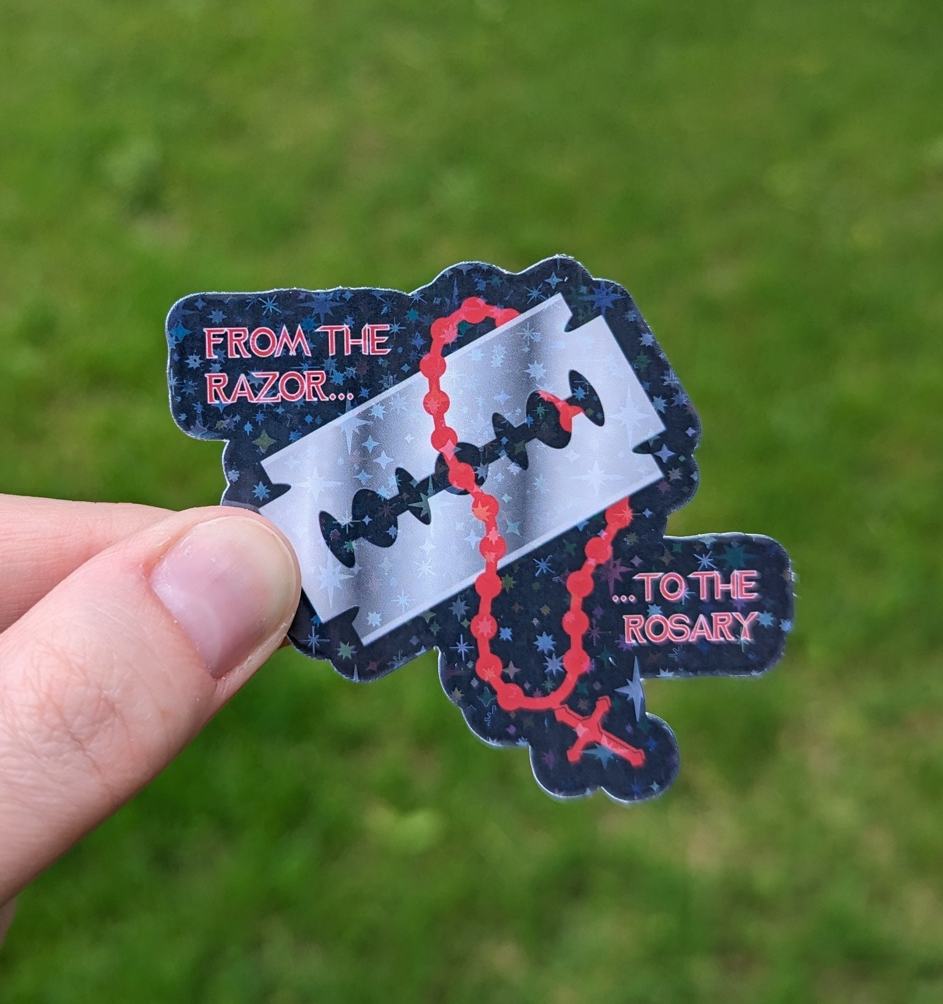 My Chemical Romance Holographic Vinyl Water Resistant Decal Sticker MCR ...