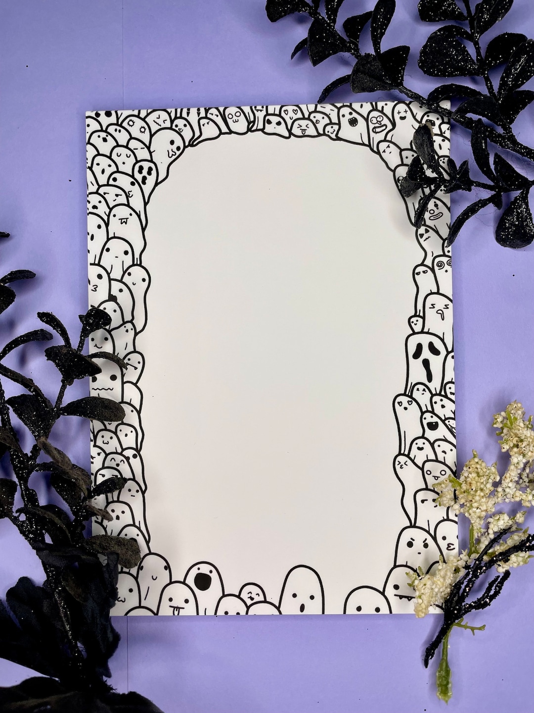 Spooky Ghost Notepad - Etsy