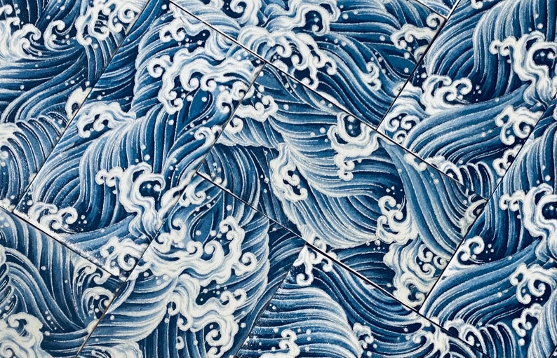 Wave Theory Tile - Etsy
