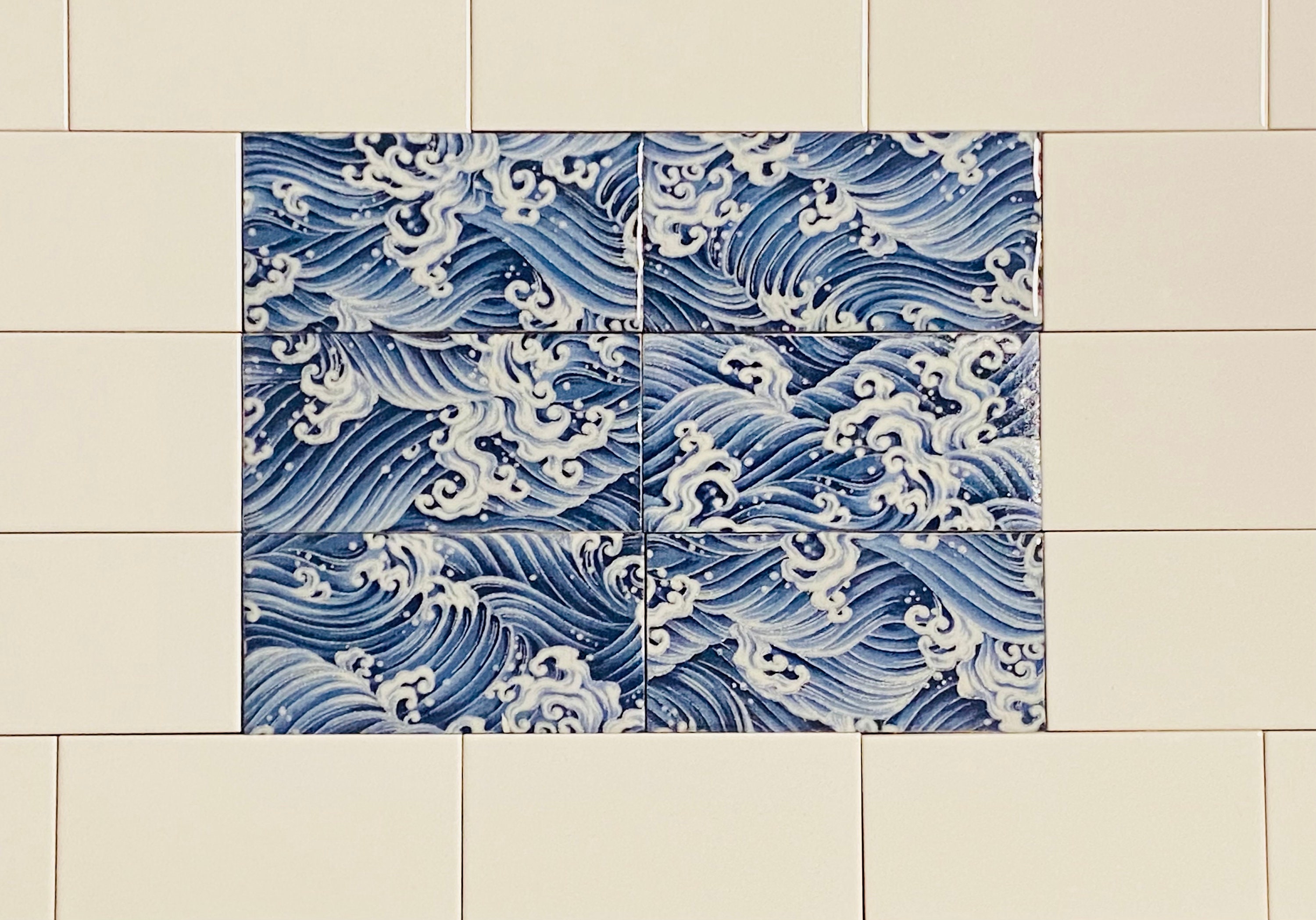 Wave Theory Tile - Etsy