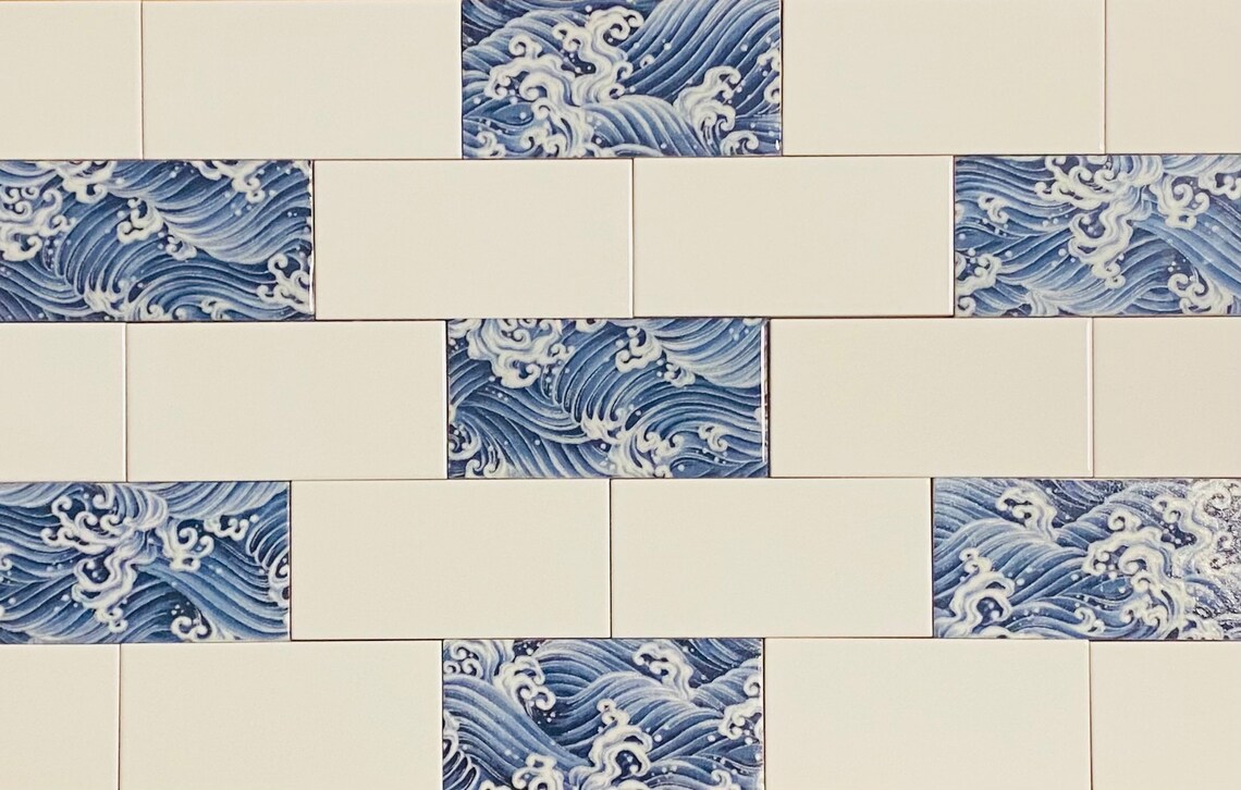 Wave Theory Tile - Etsy
