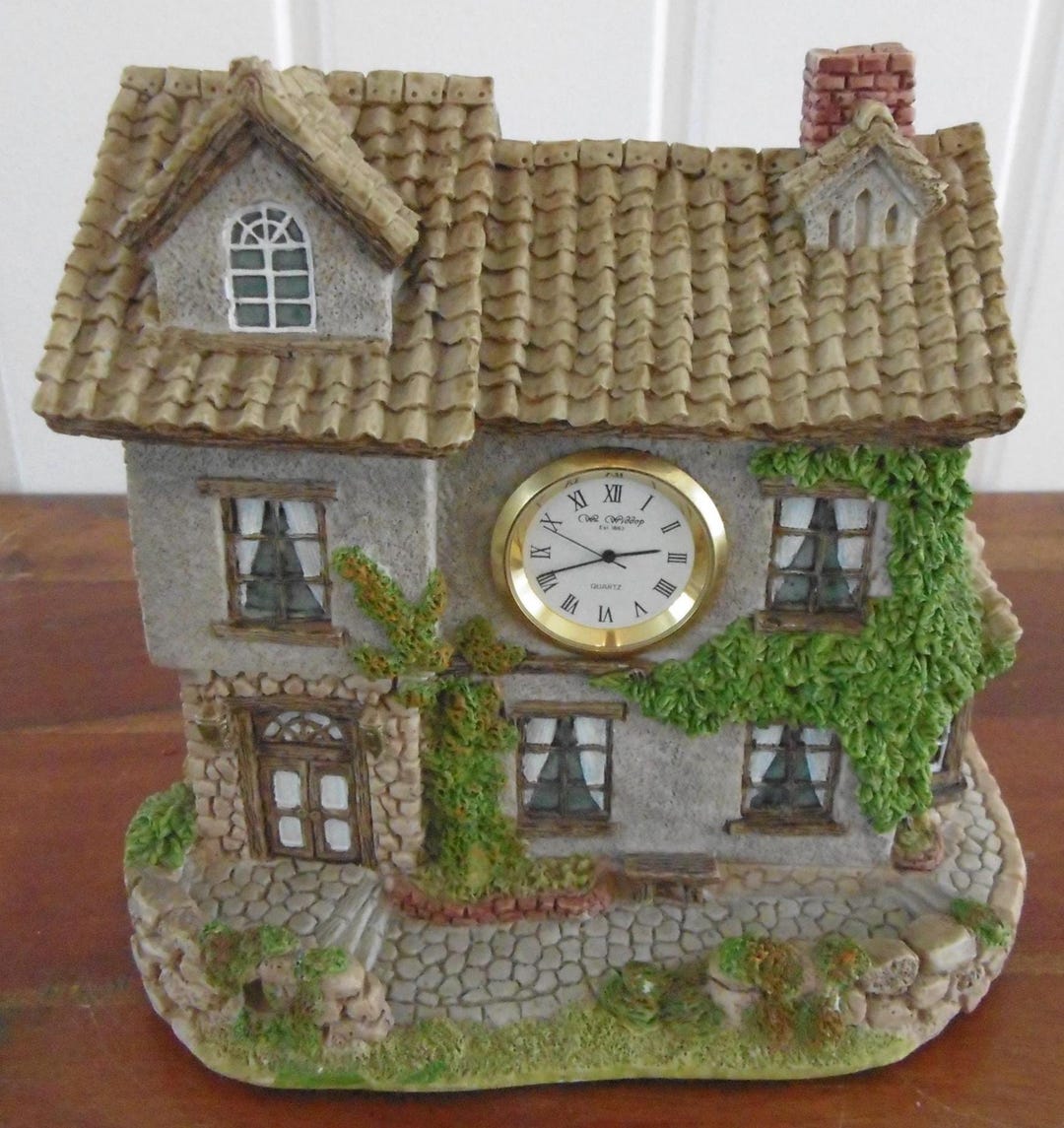 Vintage Cottage Clock: 1980s Decor - Etsy UK
