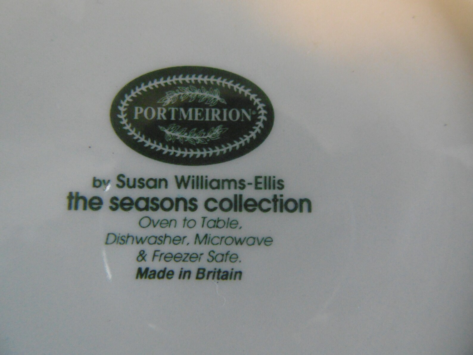 Portmeirion by Susan Williams-ellis "the Seasons Collection" Sugar Bowl ...