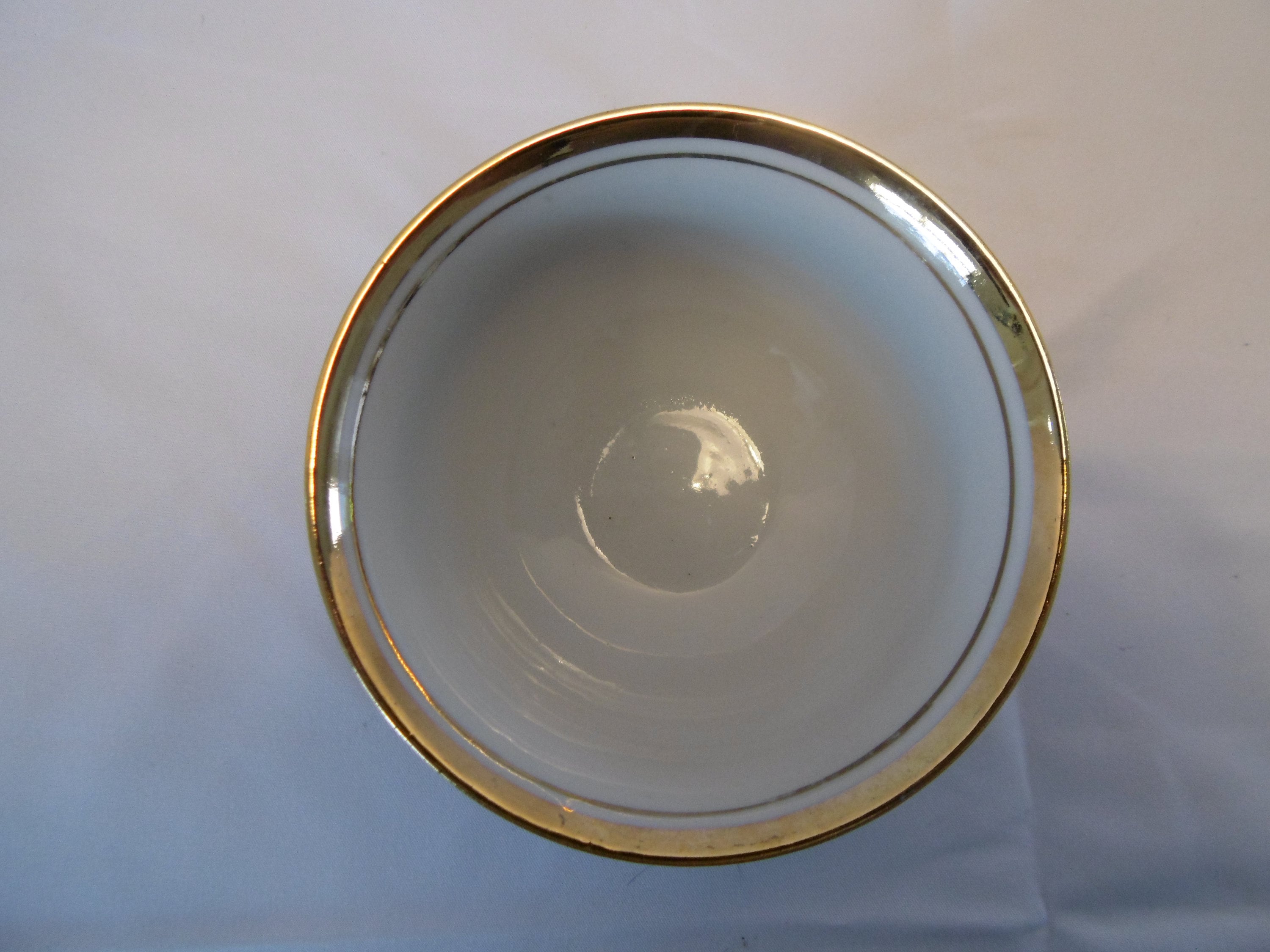 Uzbek Tashvent Porcelain Teacup/bowl PAKHTA Piala Bowl Russian USSR ...