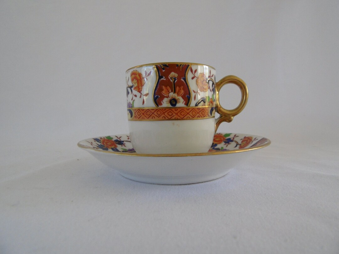 Noritake Cup and Saucer 1908 - Etsy