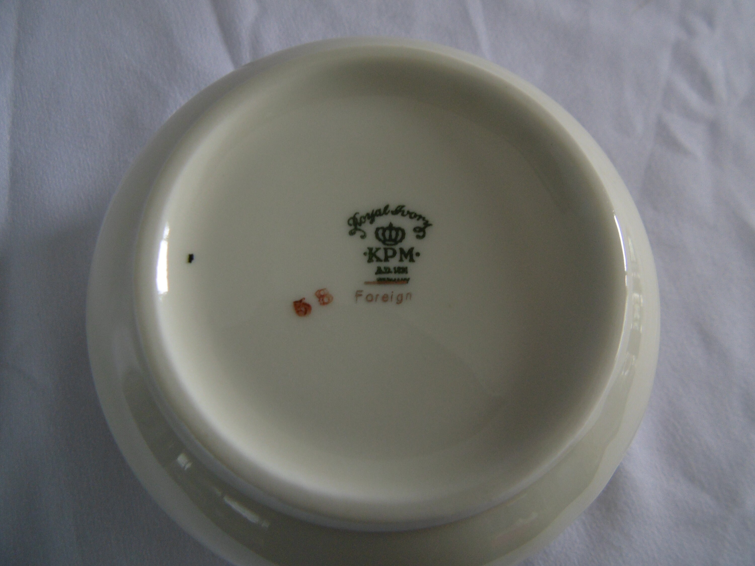 Royal Ivory KPM Germany Milk Jug and Sugar Bowl 1920s - Etsy