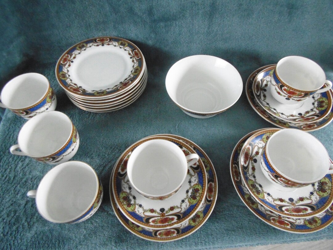 Victoria China Czechoslovakia 20 Piece Tea Set 1918 - Etsy