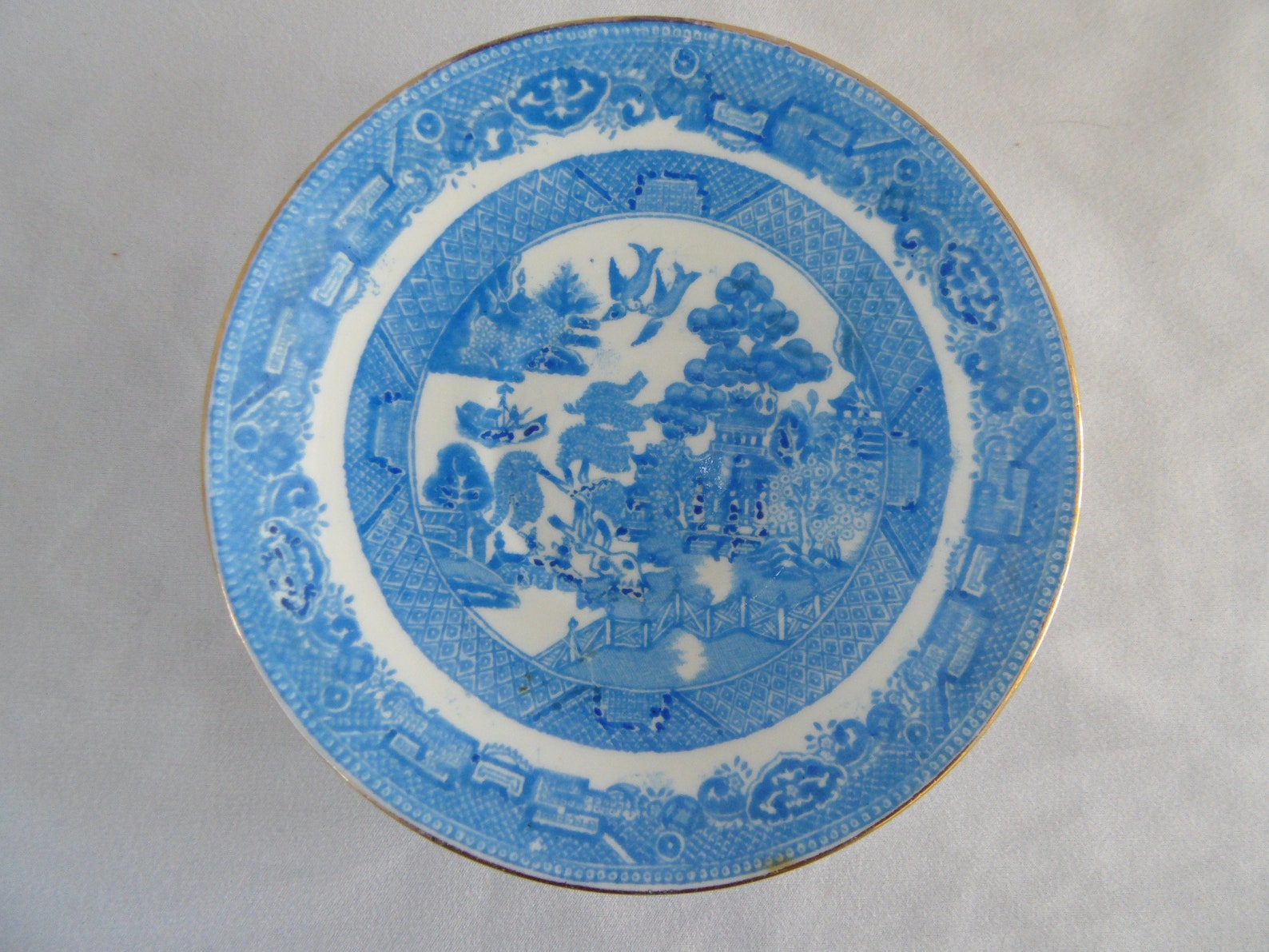 Gladstone China G.P & Co 1920s Blue and White Bowl - Etsy