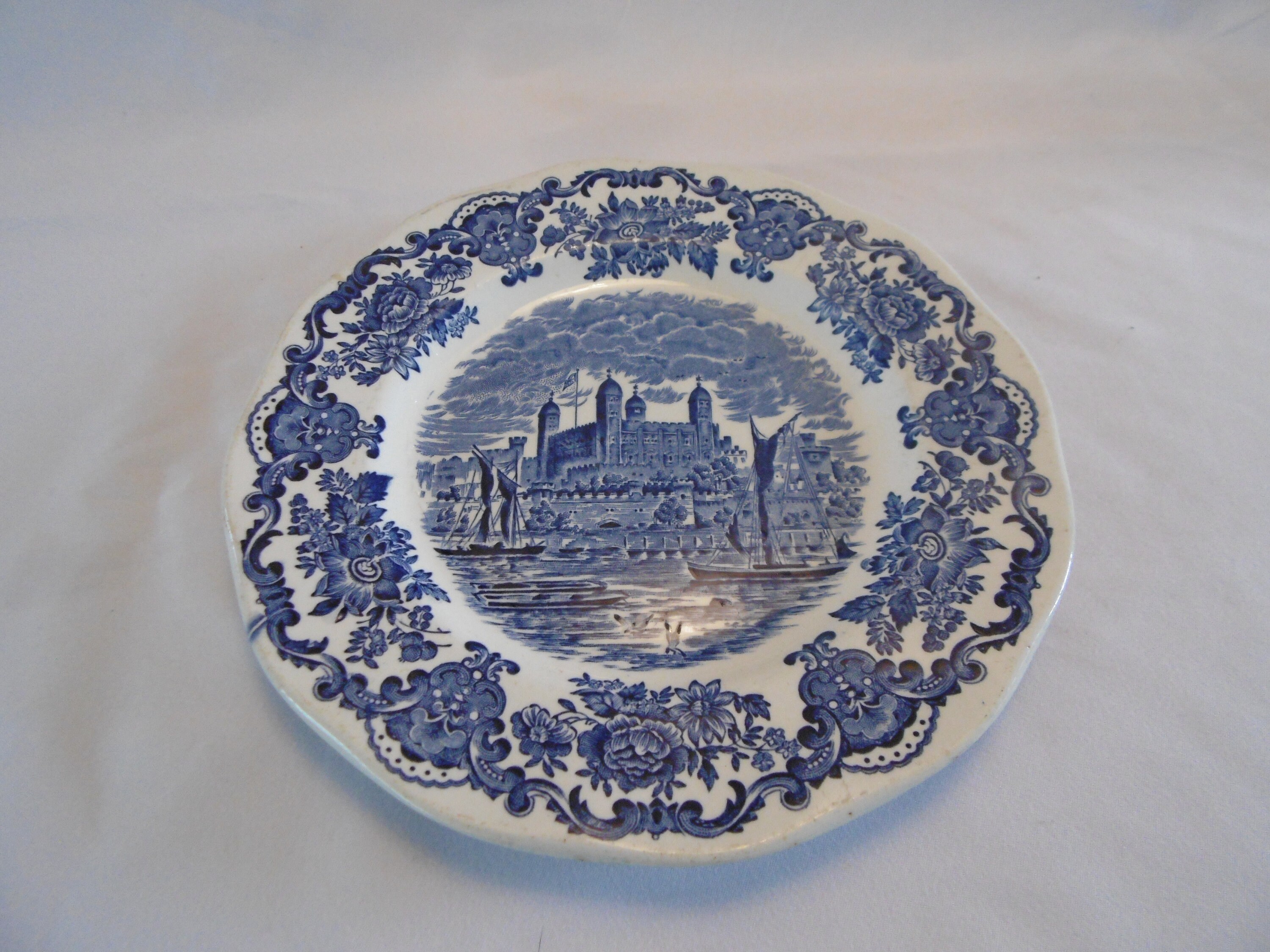 Enoch Wedgwood Royal Homes of Britain Plate 1960s - Etsy