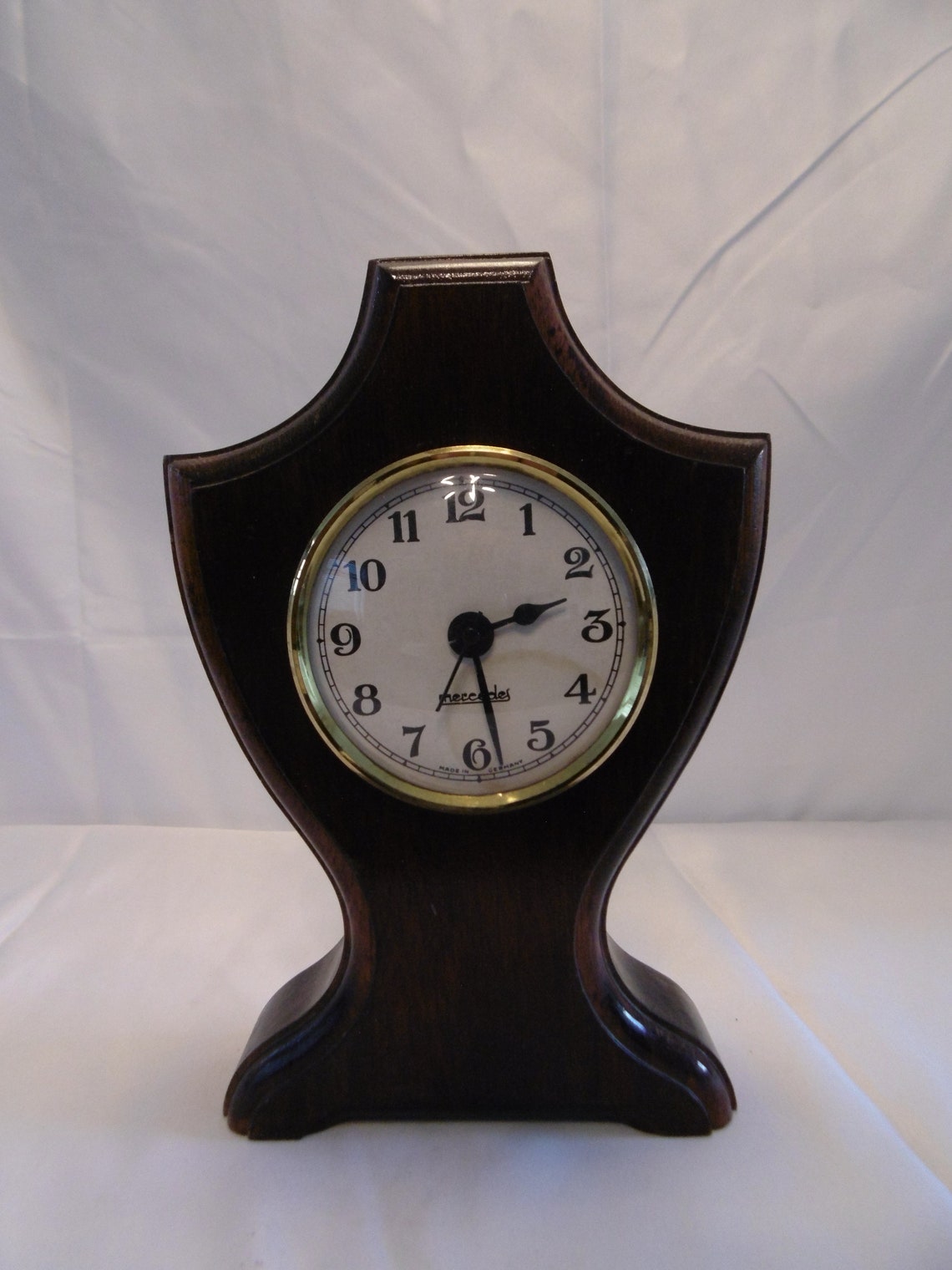 Solid Oak Art Deco Balloon Clock - Mercedes/guernsey Clockmakers - Etsy