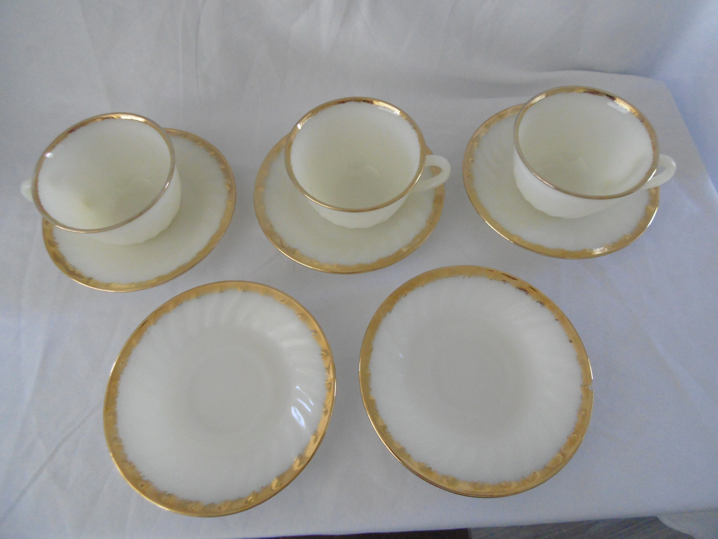 Fire King 13 Piece Tea Set 1950s - Etsy