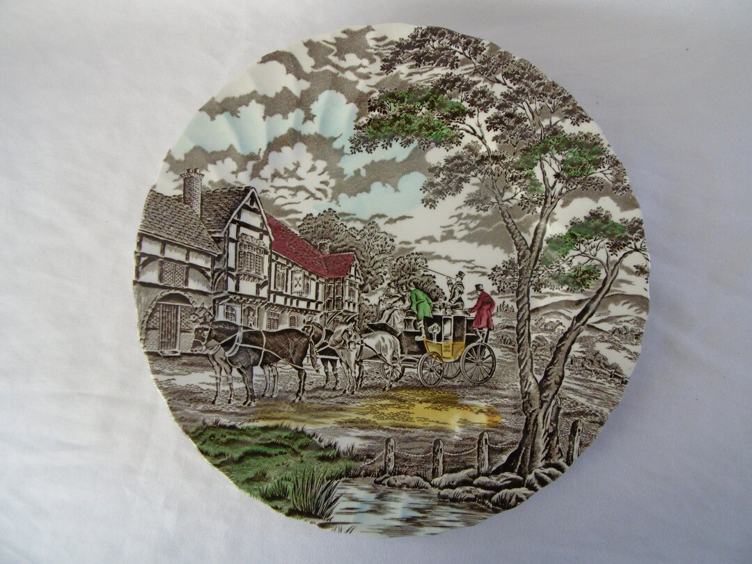 Myott Royal Mail Plate 1960s - Etsy