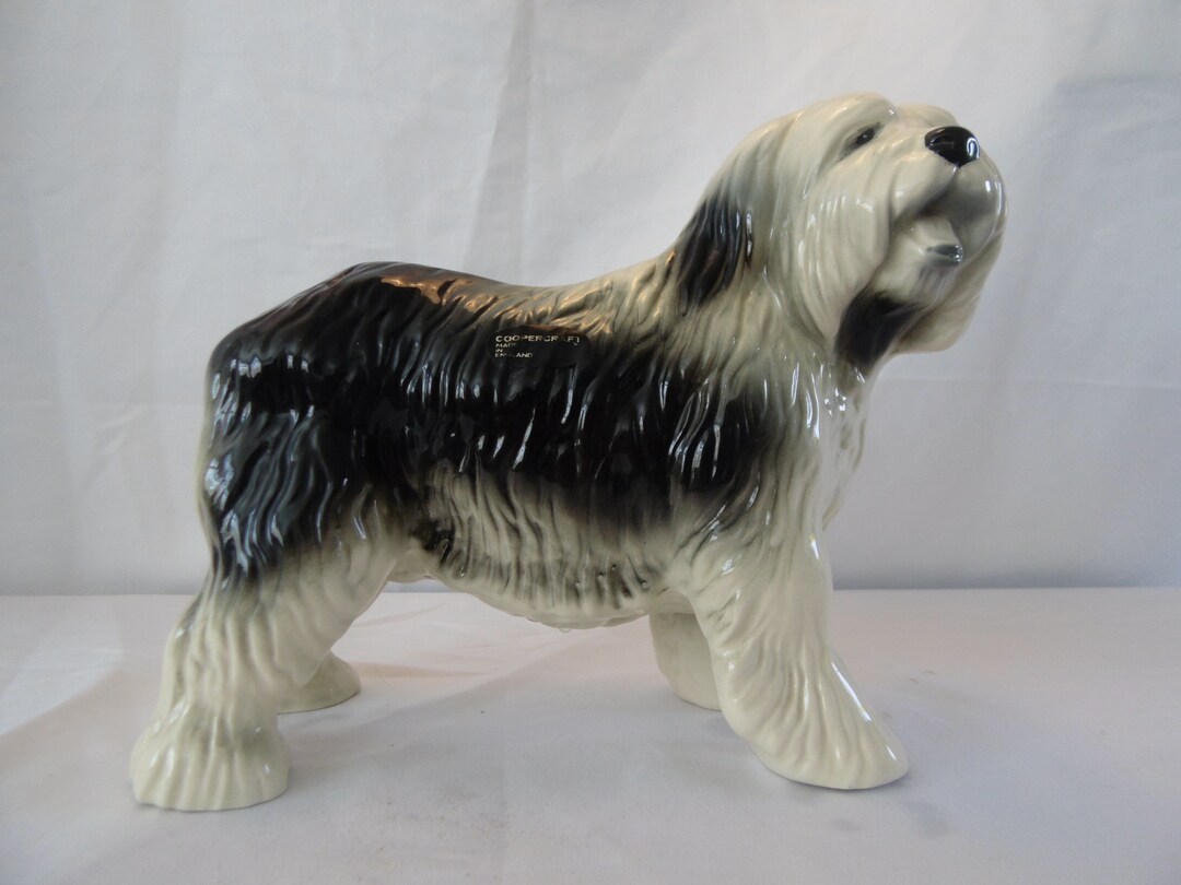 Coopercraft Old English Sheepdog Figurine 1970s - Etsy