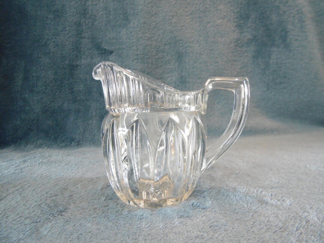 Glass Milk Jug 1920s - Etsy