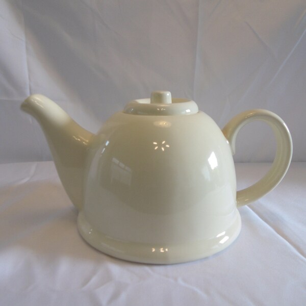 Cream Teapot - Etsy