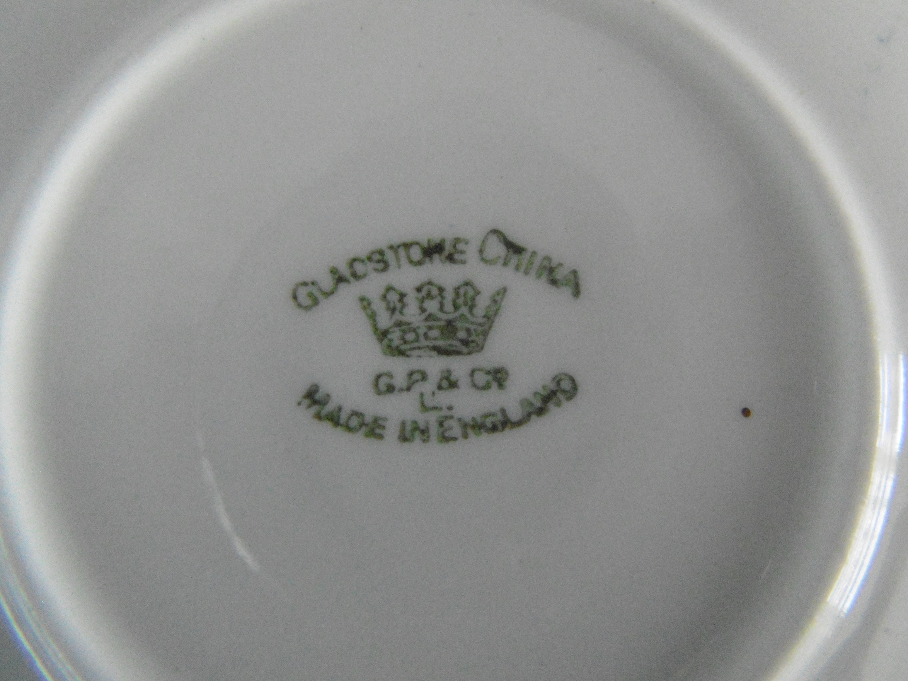 Gladstone China G.P & Co 1920s Blue and White Bowl - Etsy